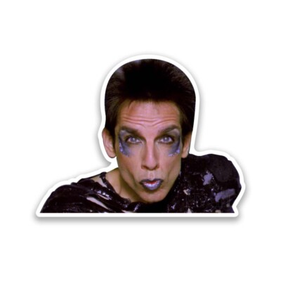 Zoolander Magnum Vinyl Sticker 3.5" Wide - Includes Two Stickers | eBay