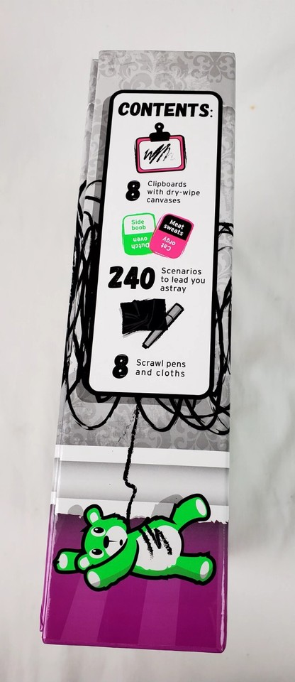 Scrawl the Adult Party Game Where Innocent Doodles Turn Dirty Board ...