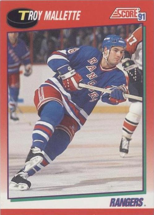 1991-92 Score Canadian - Troy Mallette #178 for sale online | eBay