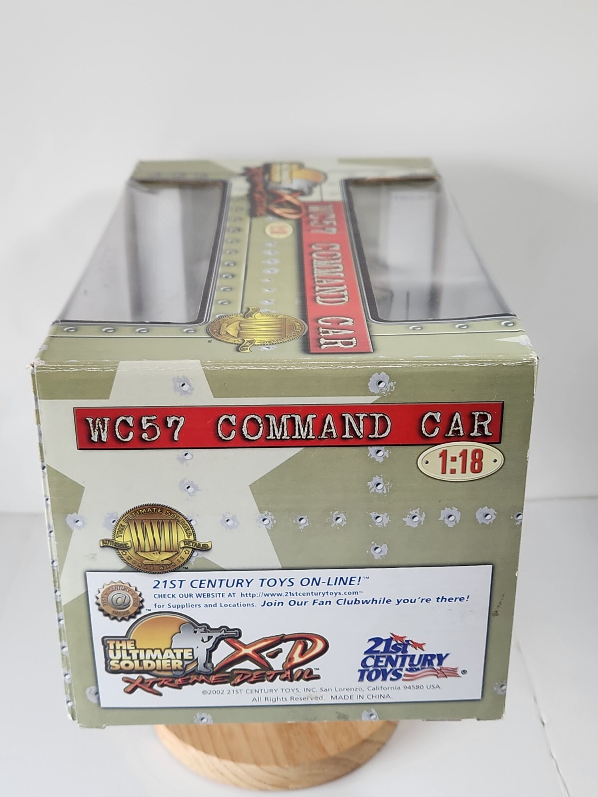 THE ULTIMATE SOLDIER WWII WC57 COMMAND CAR 1:18-21ST CENTURY-XD ...