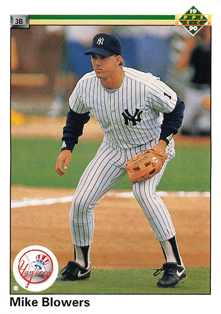 1990 Upper Deck #767 Mike Blowers New York Yankees | eBay