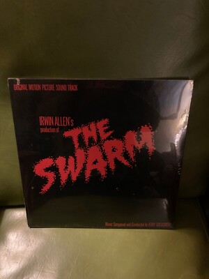 THE SWARM SOUNDTRACK, JERRY GOLDSMITH LP Vinyl Original 1978 Horror ...