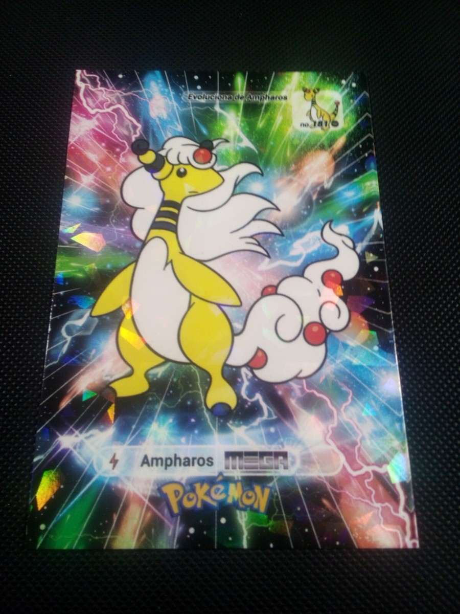 Pokemon Mega Ampharos Card Mega Ampharos ⚡ : R/pokemon