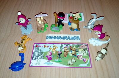 Masha And Bear - Choose your figure (SE302 - SE316) kinder surprise ...