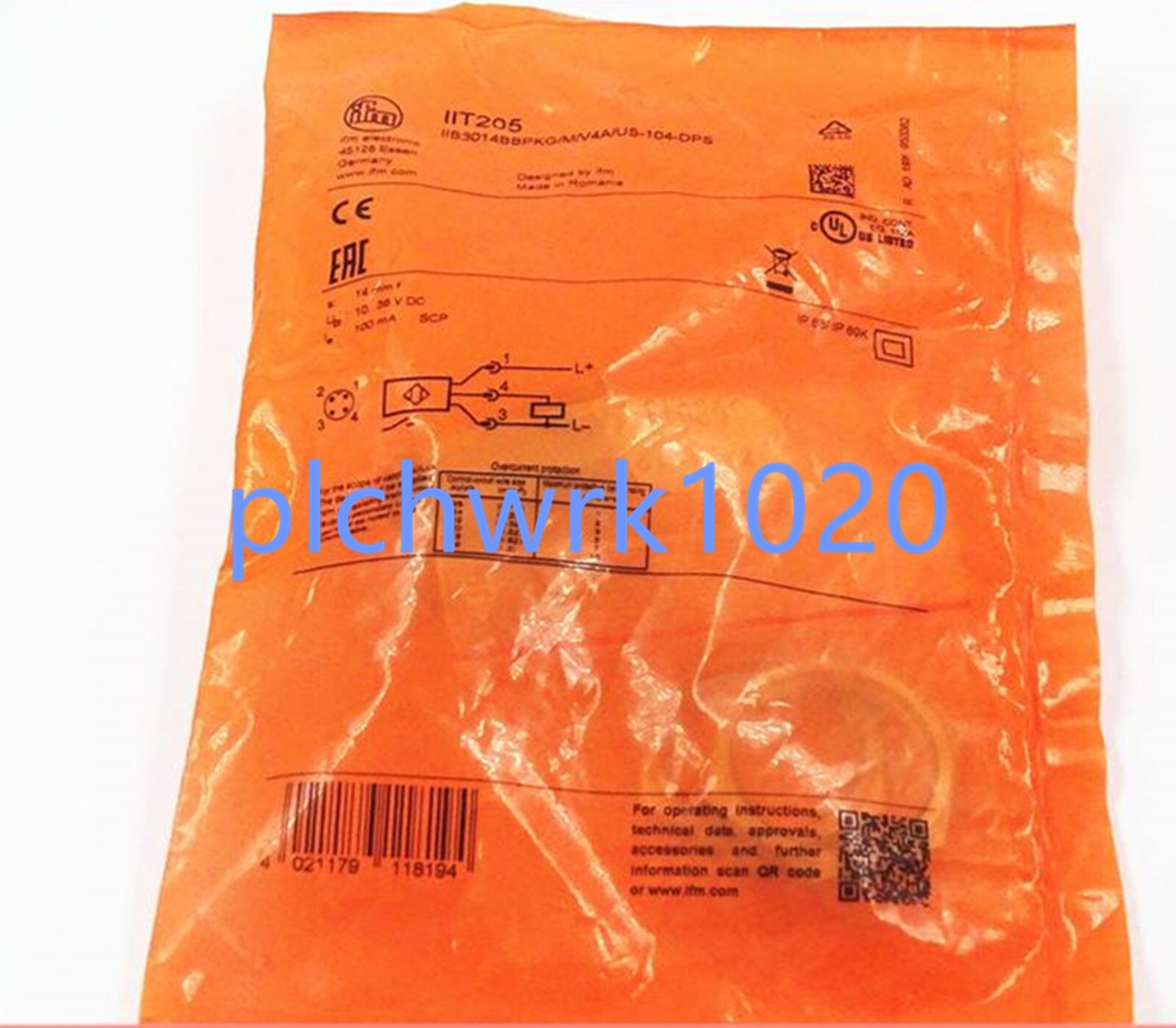 1 PCS NEW IN BOX IFM inductive proximity switch sensor IIT205 | eBay