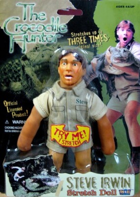 STEVE IRWIN CROCODILE HUNTER STRETCH ARMSTRONG 2000 Very Rare | eBay UK