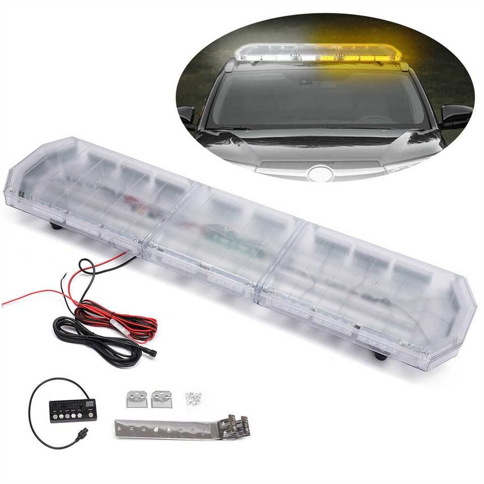 48" 88 LED Strobe Light Bar Emergency Warn Beacon Tow Truck Response-Amber USA | eBay