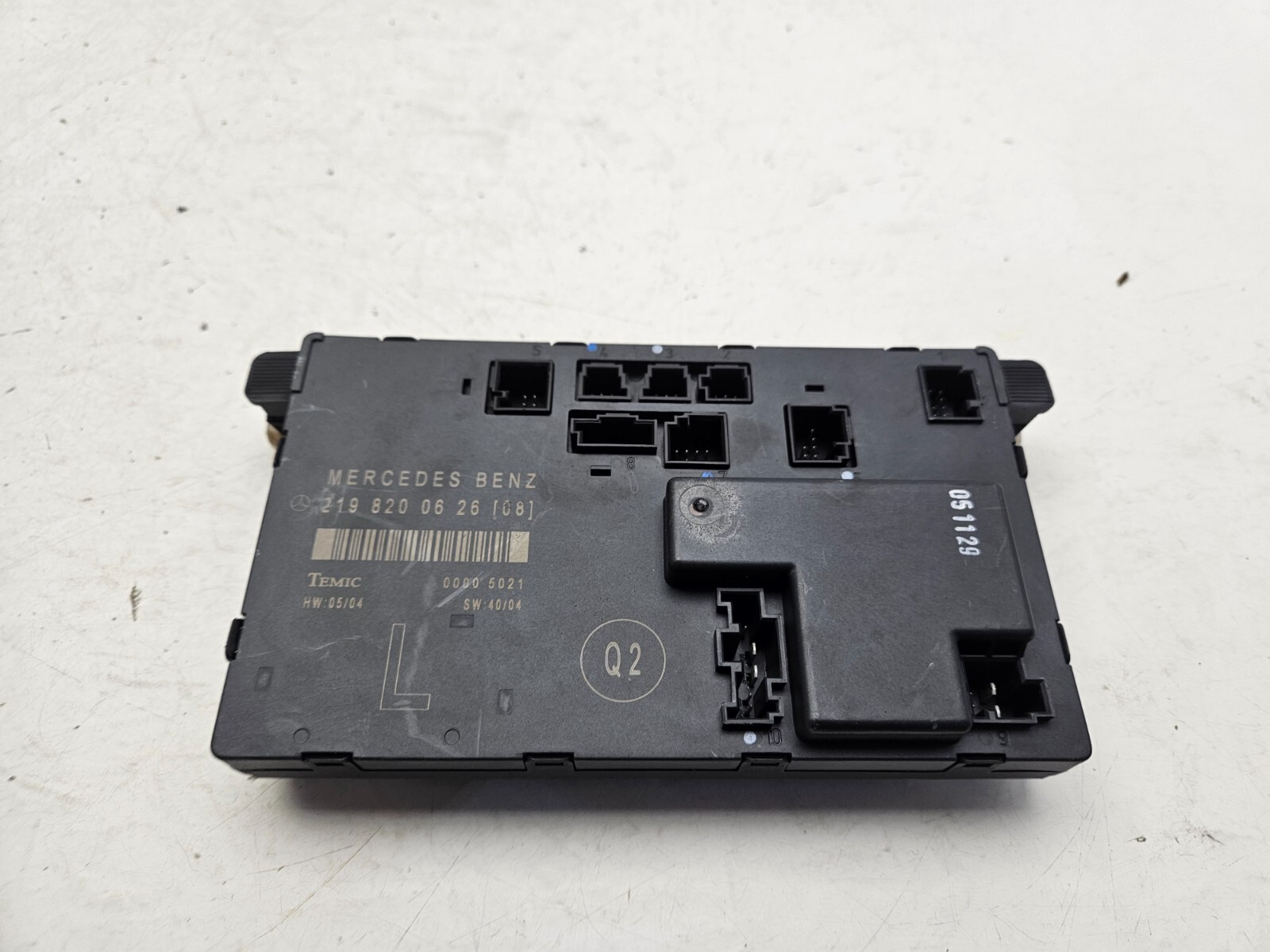 MERCEDES CLS C219 Door Control Module 2198200626 M7 for sale online | eBay