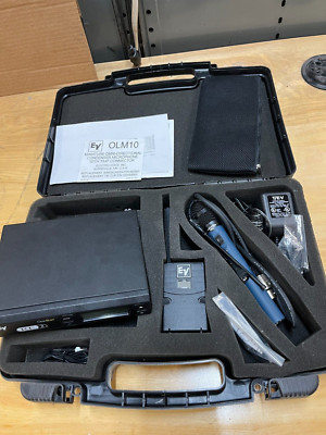 ElectroVoice UHF Wireless Microphone system EV-RE2 BPU-2 and MB 4k Mic ...