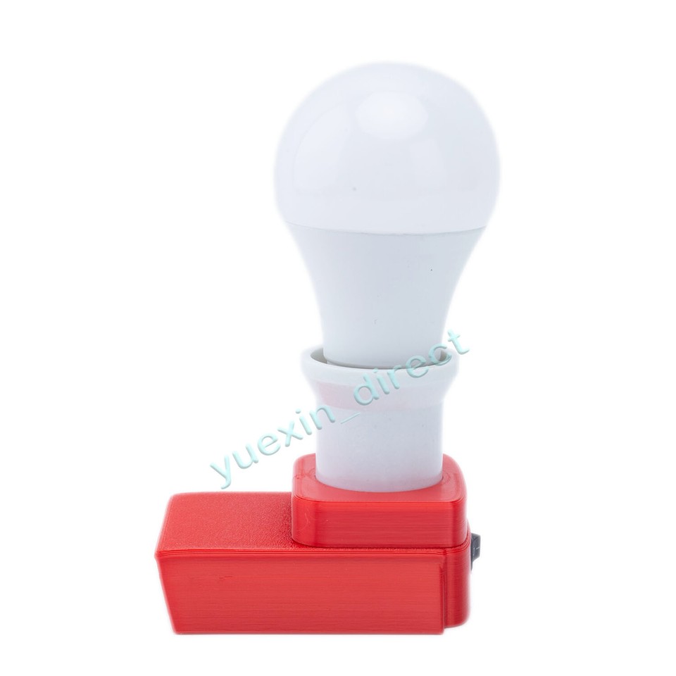 Wireless LED Work Light for Milwaukee M 18 18V Battery Cordless E27 LED ...