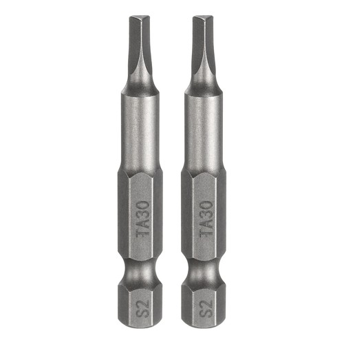 2pcs Magnetic Triangle Screwdriver Bit TA30 1/4" Hex Shank 50mm Long | eBay