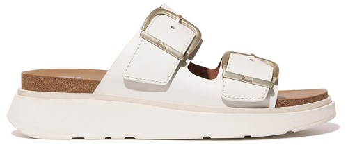 Fit Flop Womens Sandals Mules Wedge Gen ff Buckle white UK Size | eBay UK