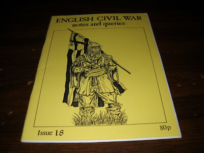 English Civil War Notes and Queries Issue 18 | eBay