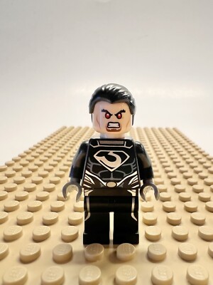 LEGO General Zod sh078 Minifigure Head Torso Superman Metropolis ...