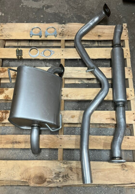 Exhaust Muffler Resonator Middle Pipe for Subaru Outback 2010-2014 2.5L ...