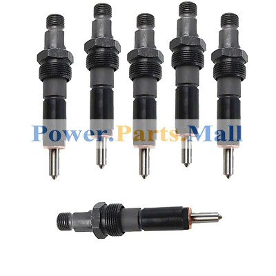 6 pc Fuel Injector 4991280 Fit For Cummins diesel engine B5.9L 6B 6BT ...