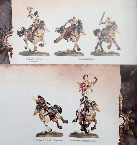 Darkoath Fellriders Slaves to Darkness NO BOX Army Box Set Warhammer ...