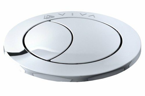 Toilet Push Button Dual Flush Cistern Syphon Valve with LONG 570mm ...