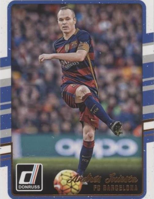 2016-17 Panini Donruss - Andres Iniesta #22 for sale online | eBay