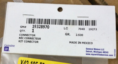 GM 19328970 Connector Kit,Wiring Harness | eBay
