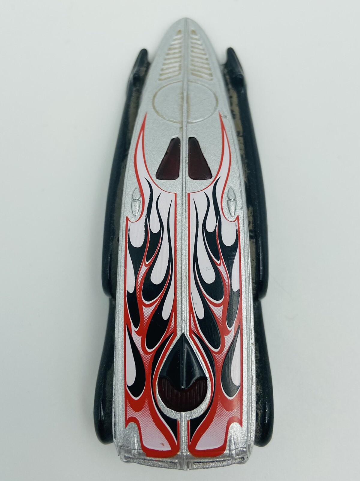 2004 Hot Wheels First Edition Crooze Low Flow 49/100 Silver Black Red ...