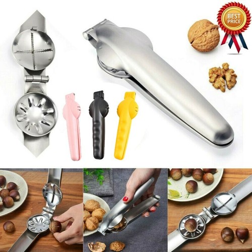 Stainless Steel Chestnut Clip Nut Cracker Hard Sheller Walnut Plier ...