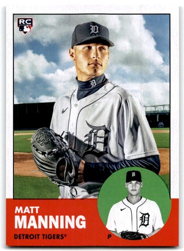 2022 TOPPS ARCHIVES MATT MANNING RC DETROIT TIGERS #47 | eBay
