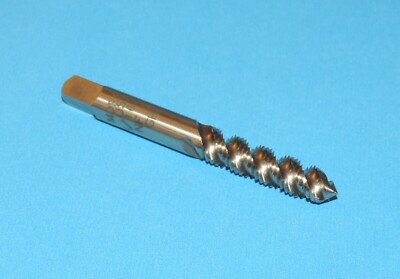 MORSE 5/16-24 HSS Spiral Flute Plug Tap Hi-Helix GH3 3FL NF (Made in ...