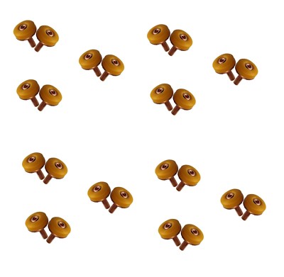 Soft Close Tap Washers 18 pack Jumper Valves 13mm 1/2' Standard Brass ...