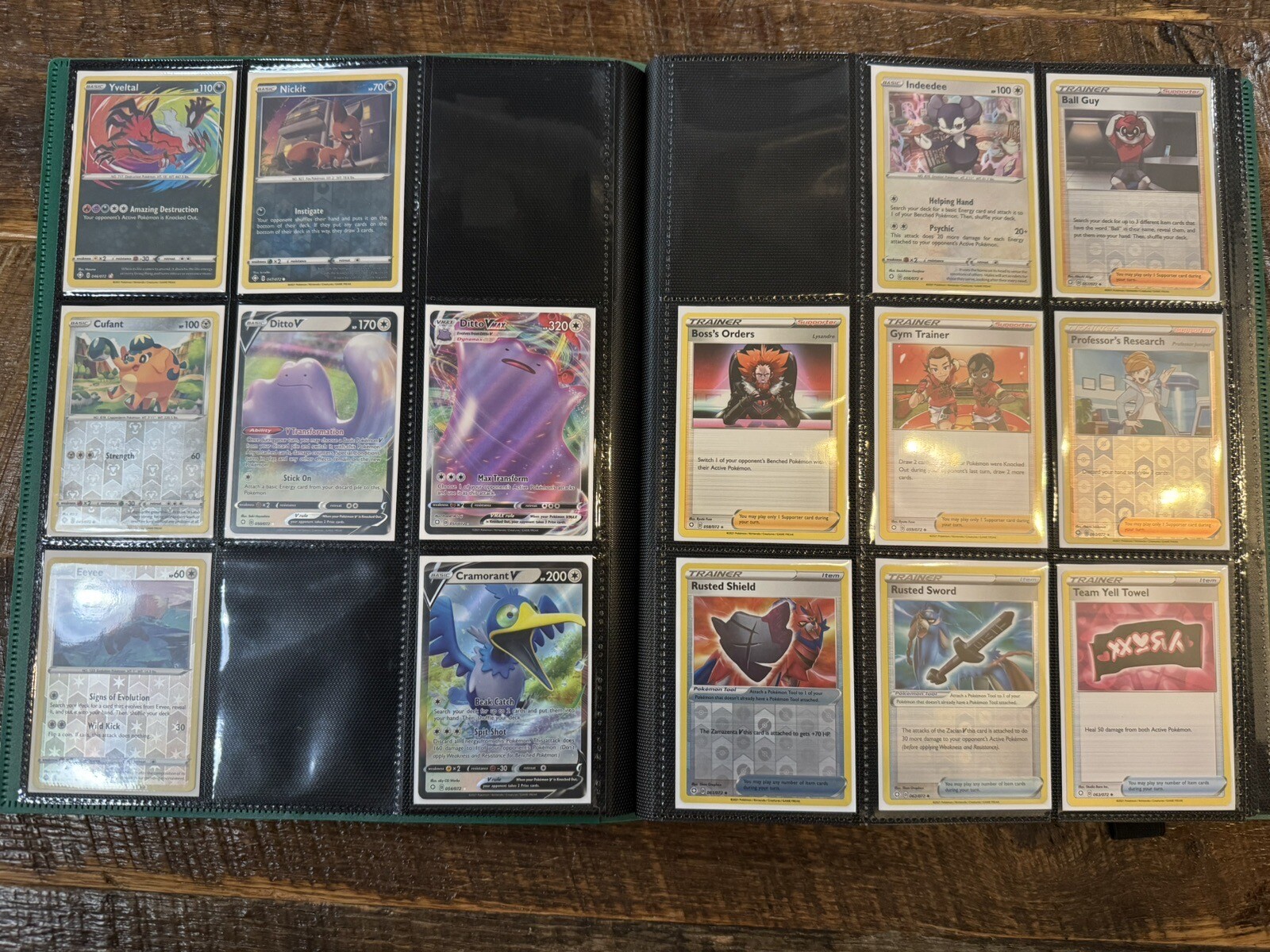 Pokemon Shining Fates Near Complete Master Set Starter + Binder + Shiny ...