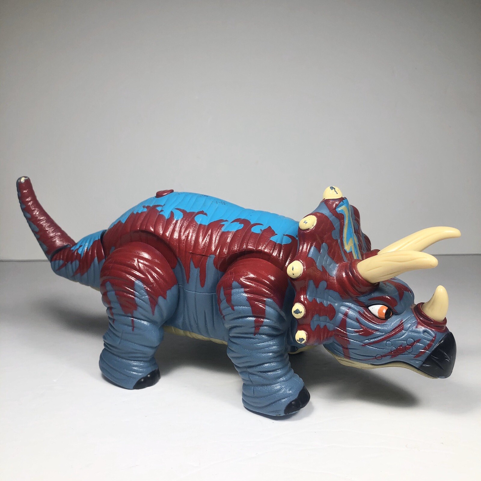2006 MATTEL IMAGINEXT Walk and Roar Trample the Triceratops Dinosaur ...