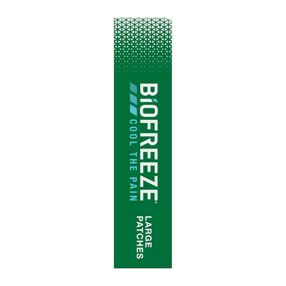 Biofreeze Pain Relief Patches, Knee & Lower Back Patch, 5 Count | eBay