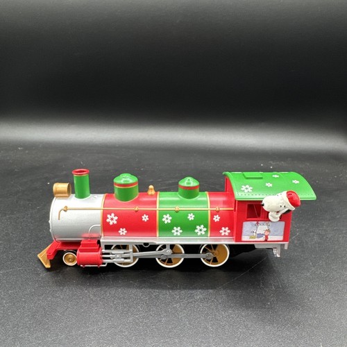 Hawthorne Village Peanuts Express Locomotive Train Engine Snoopy ...