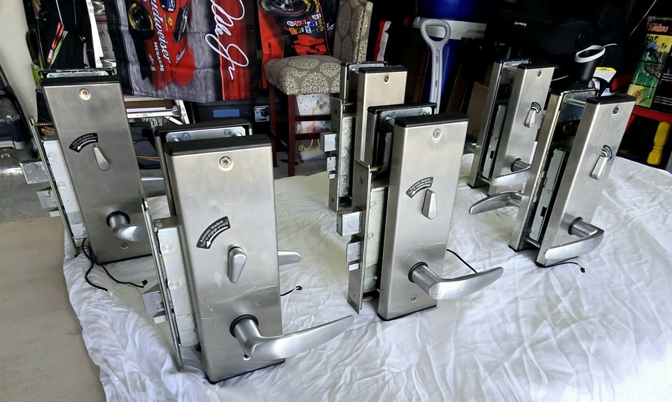 Saflok/Dormakaba MT RFID ADB DAJ Lock Set Chrome | eBay