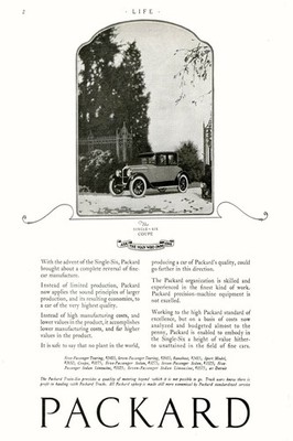 🌟 Vintage 1920s Packard Car Ad Poster - 24x36” Hi-Res💎 Print | eBay