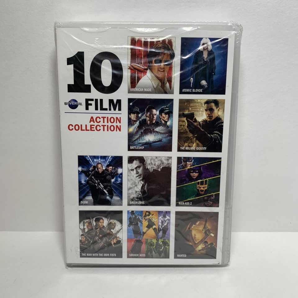 Universal 10-Film Action Collection DVD Box Set Over 20 Hours Brand New ...