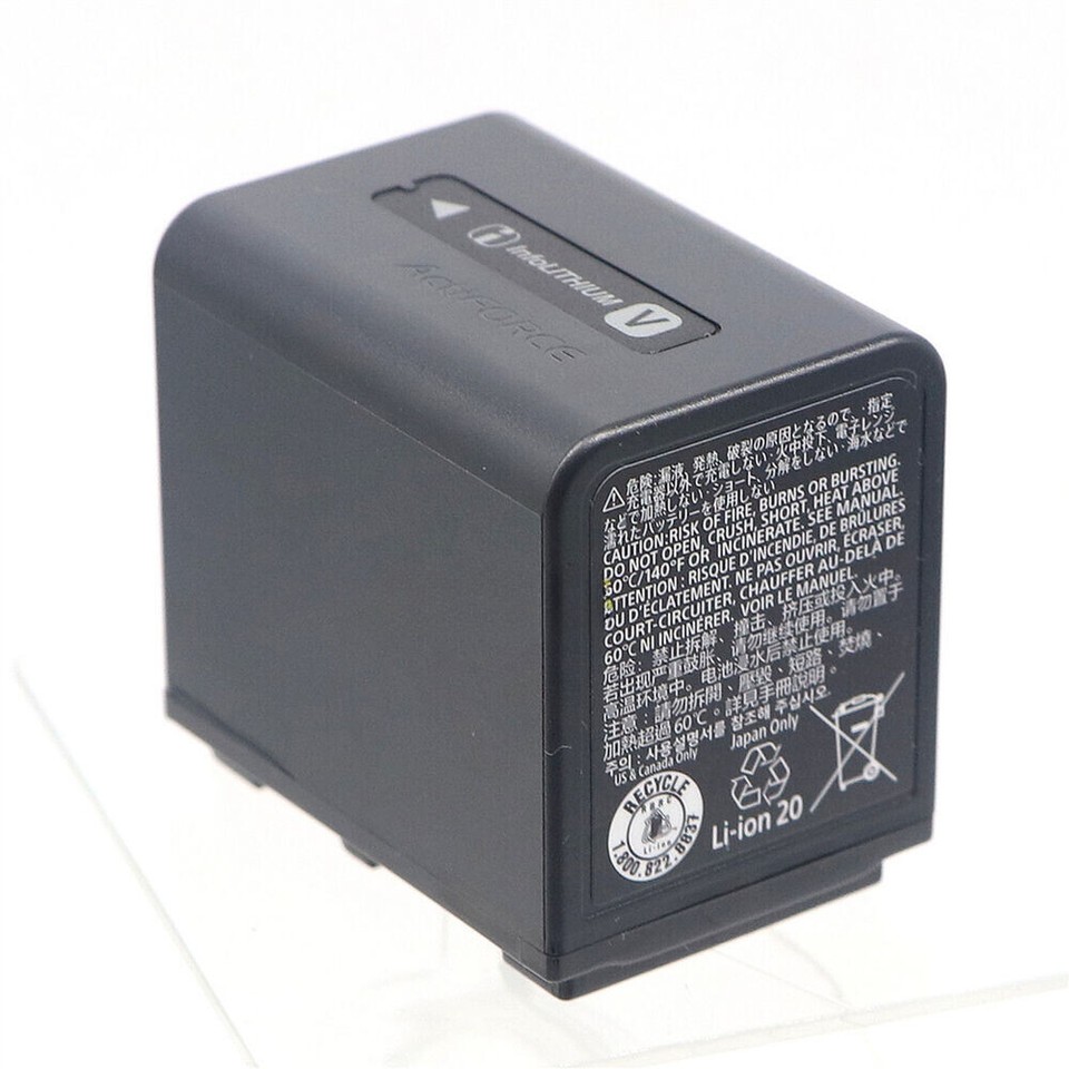 NP-FV70A 1900mAh Battery For Sony FDR-AXP55 AX40 AXP35 AX40 AX100 AX700 ...