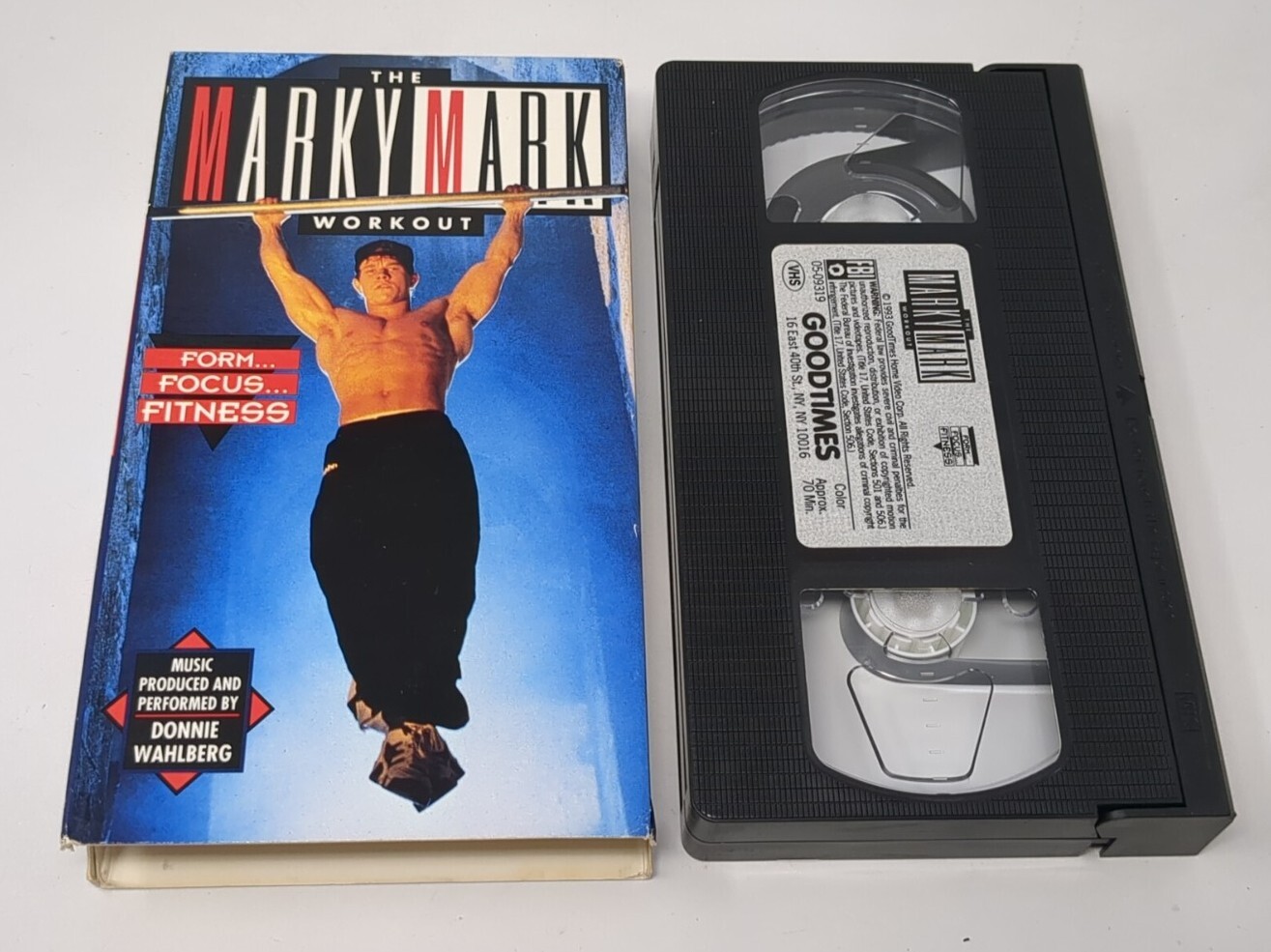 The Marky Mark Workout 1993 VHS Mark Wahlberg Exercise Instruction | eBay