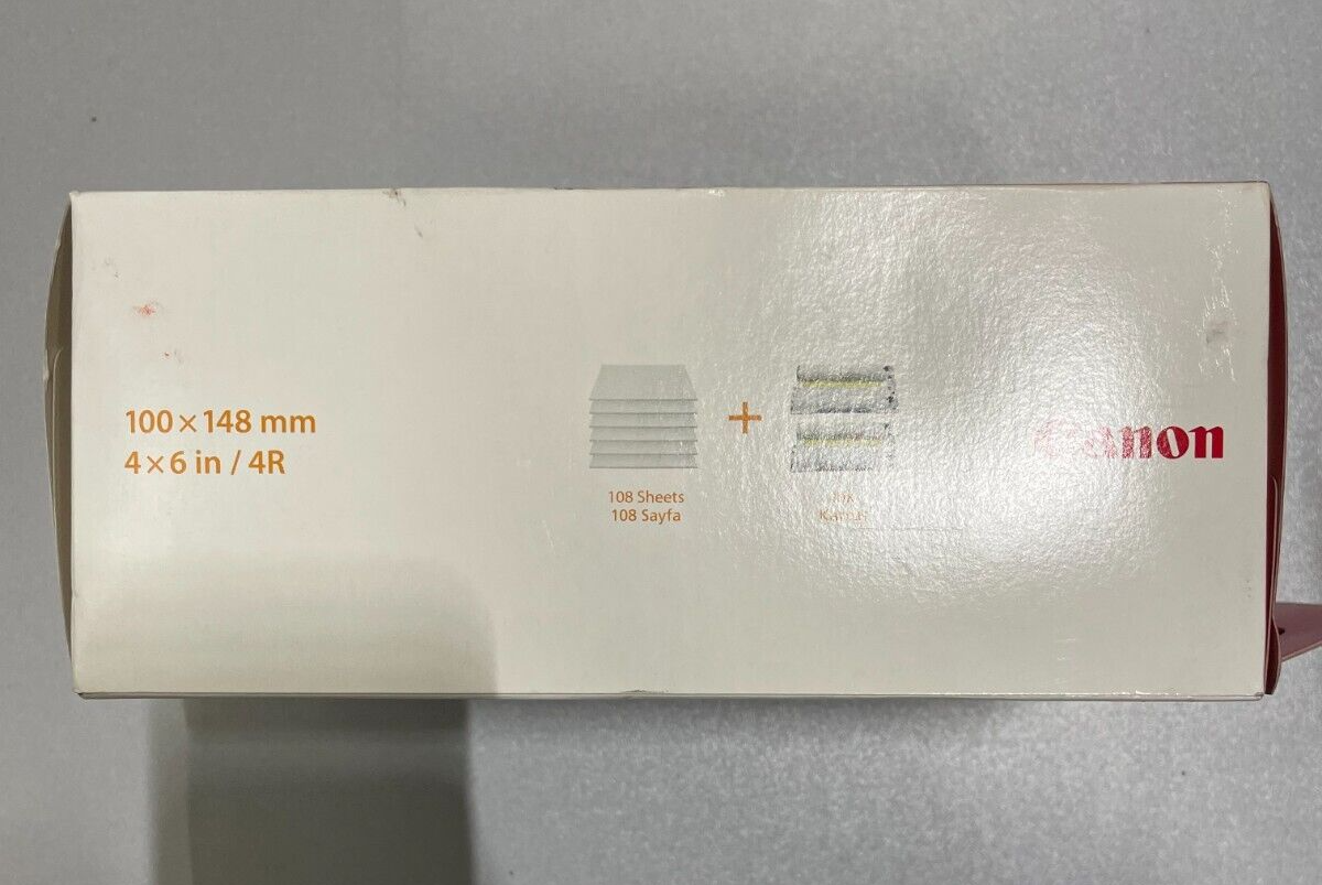 Canon RP-108 High-Capacity Color Ink Paper Set for sale online | eBay