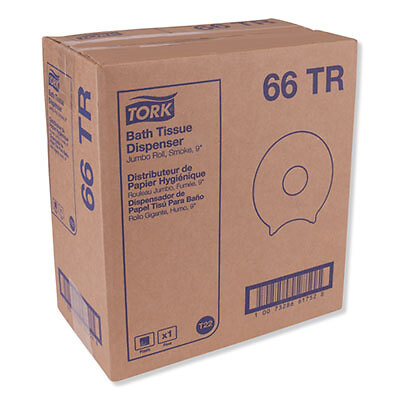 Tork Jumbo Bath Tissue Dispenser, 10.63 X 5.75 X 12, Smoke 66TR ESSITY ...