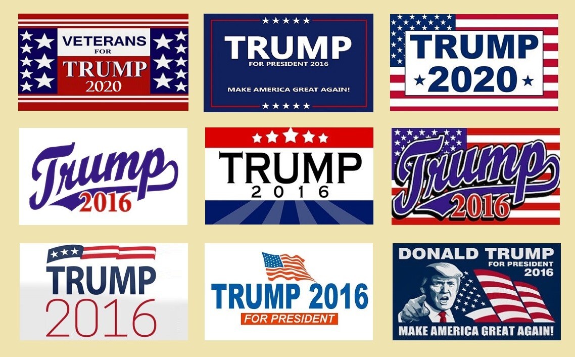 President Donald J Trump 2016/2020- Lot of 9 Fridge Magnets | eBay