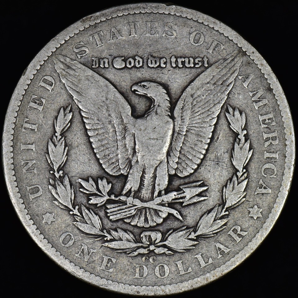 1879-CC $1 MORGAN SILVER DOLLAR VF VERY FINE COIN CARSON CITY A TRUSTED ...