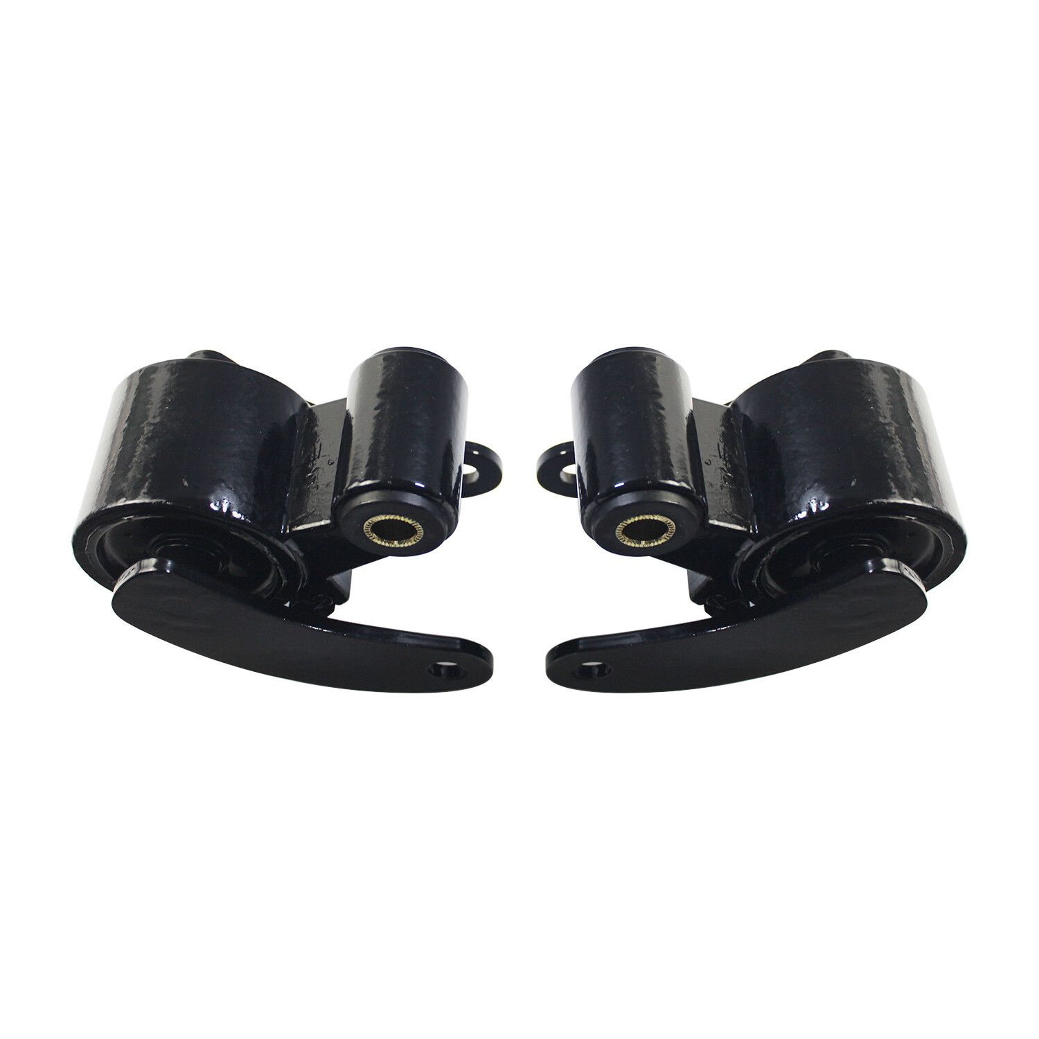 Pair LEAF SPRING SHOCK ABSORBER FOR 1980-2016 FORD F-250 Truck Rubber ...