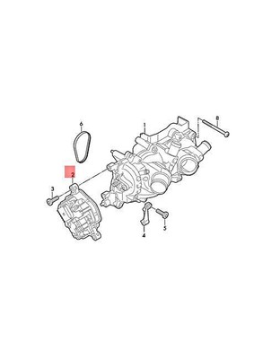 Genuine VW AUDI SKODA SEAT Golf R32 GTI Rabbit Adjuster Unit 05E907593 ...