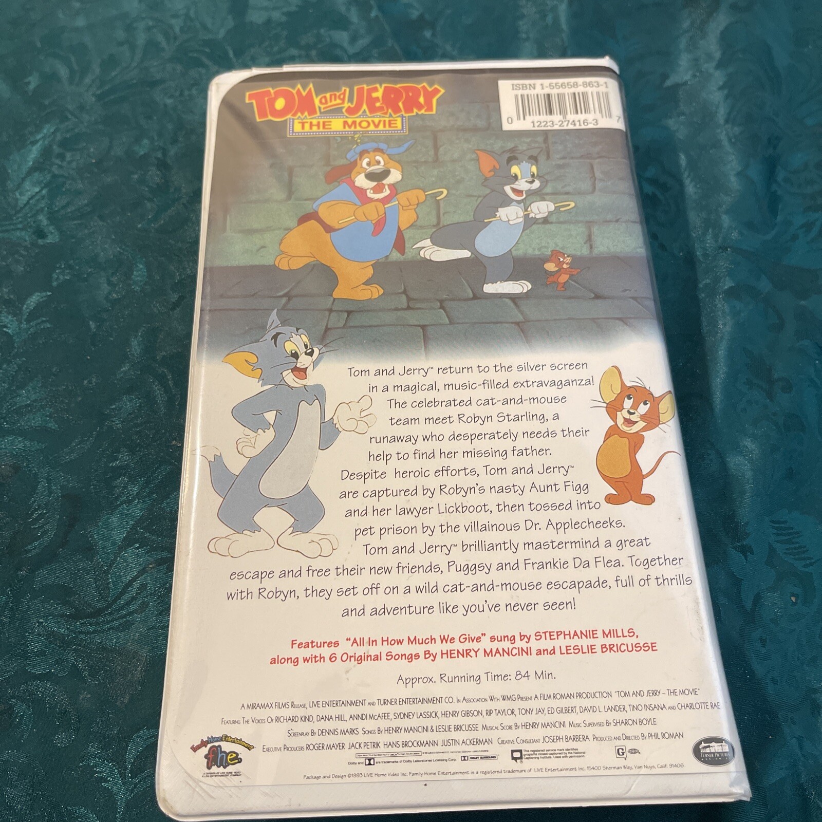 Tom and Jerry - The Movie (VHS, 1999, Clam Shell) 53939805536 | eBay