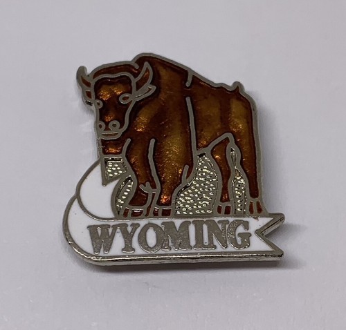 MAFCO Wyoming Buffalo Bison Travel Souvenir Lapel Pin (138) | eBay