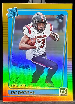 2021 Panini Donruss Shi Smith Rated Rookie Press Proof Premium #315 ...