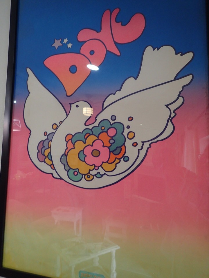 Dove Peter Max 1968 Pop Art Original 36 x 24 lithograph Poster ...