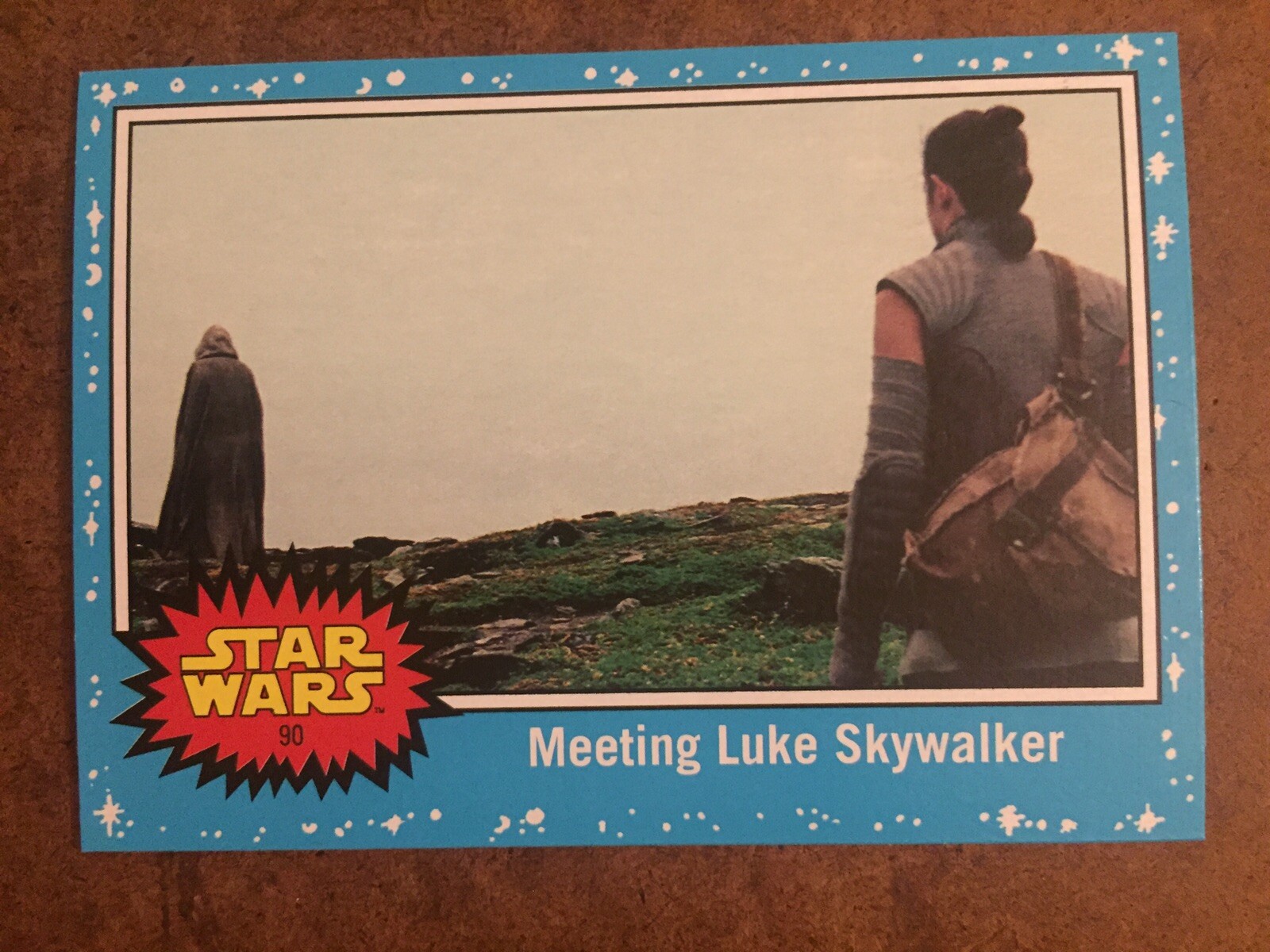 Meeting Luke Skywalker 90 Star Wars Journey To The Last Jedi Card | eBay