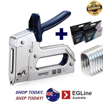 Professional Stapler Wire Tacker LAN COAXIAL Cable T25 Staple Gun ...